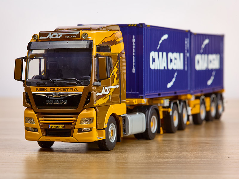MAN TGX XXL Euro 6C Facelift / 2 Connect Combi Trailer / 2+3 Axle ...