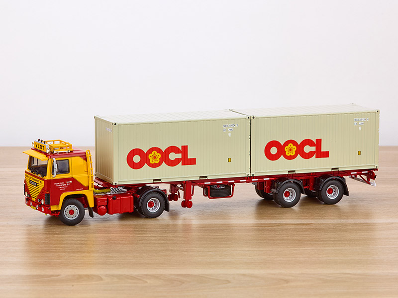 Scania 1 Series 4x2 Container Trailer Classic / 2x20 FT Container / 2 ...