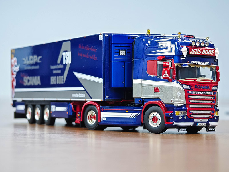 Scania Streamline Topline 4x2 Reefer Trailer / 3 Axle - MiniCarWorld