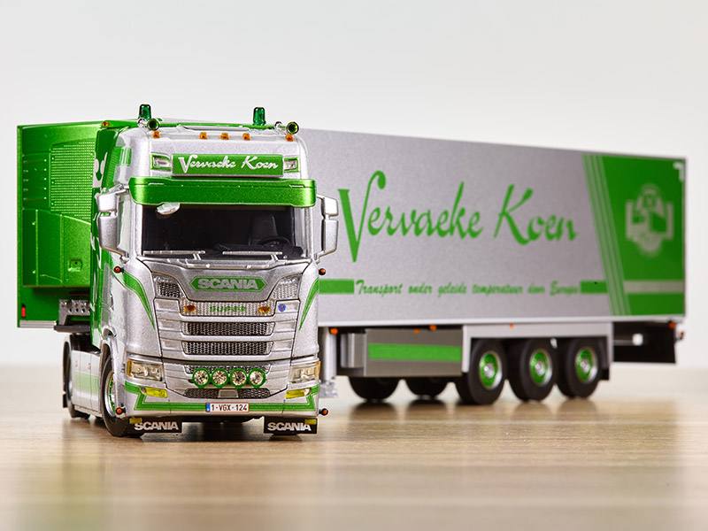 Scania S Highline CS20H 4x2 Reefer Trailer / 3 Axle - MiniCarWorld