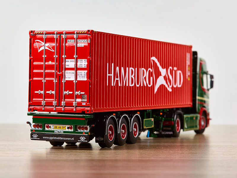 Scania R Highline CR20H 4X2 Container Trailer 40 FT Container / 3 Axle ...