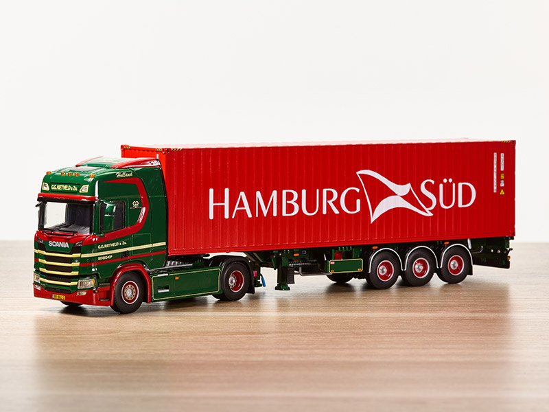 Scania R Highline CR20H 4X2 Container Trailer 40 FT Container / 3 Axle ...