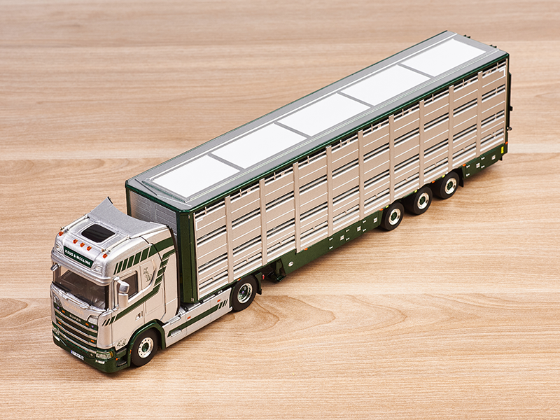Scania S Highline CS20H 4X2 Llivestock Trailer / 3 Axle - MiniCarWorld