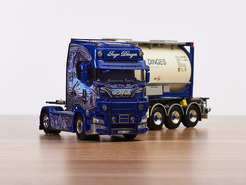 Scania S Highline CR20H 4X2 Container Trailer For Swopbody / 3 Axle ...
