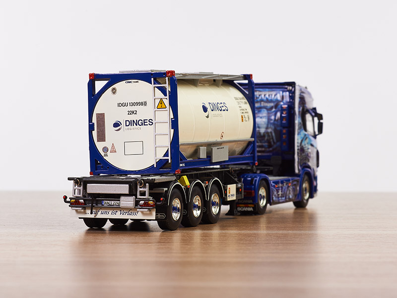 Scania S Highline CR20H 4X2 Container Trailer For Swopbody / 3 Axle ...