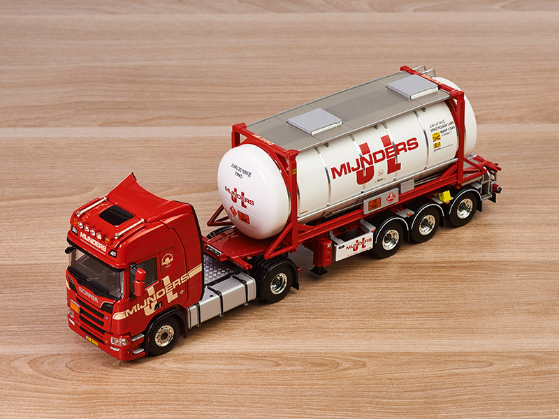 Scania R Highline CR20H 4X2 Container Trailer / 3 Axle / 20FT Tank ...