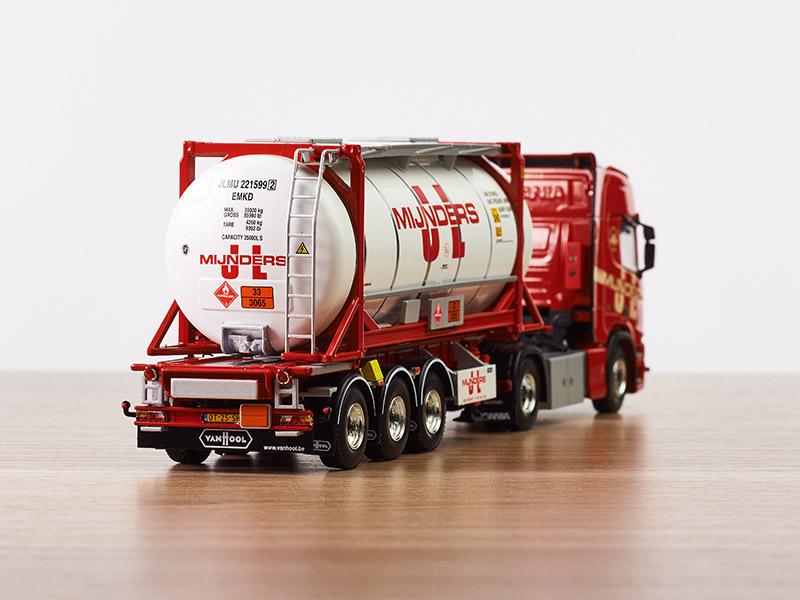 Scania R Highline CR20H 4X2 Container Trailer / 3 Axle / 20FT Tank ...