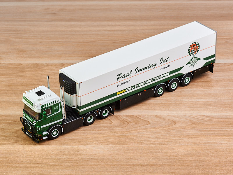 Scania R6 Highline 6x2 Tag Axle Reefer Trailer / 3 Axle - MiniCarWorld